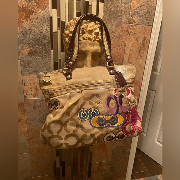 Coach | Bags | Coach Glittery Poppy | Poshmark